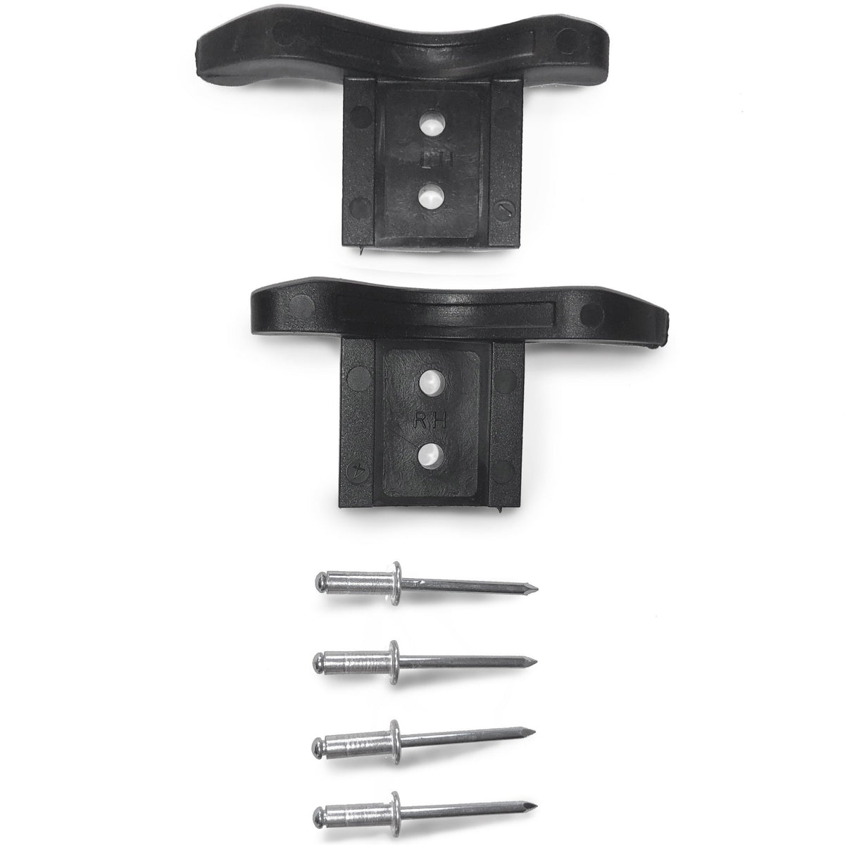 3" Poly Roller Shutter Endlocks (Pair) with Rivets — Britannia Retail