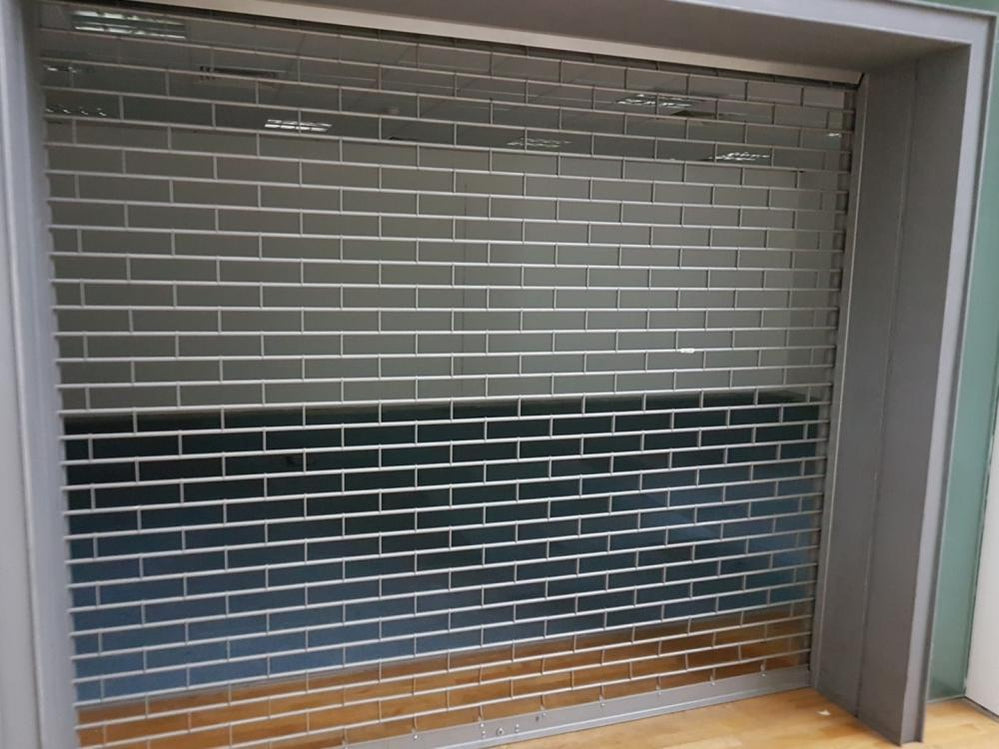 Chain Link Roller Shutters | Britannia Retail — Britannia Retail