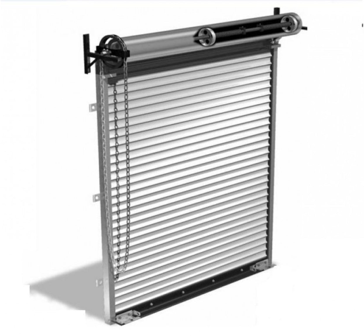 Steel Roller Shutter (Chain-Operation) | Britannia Retail — Britannia ...