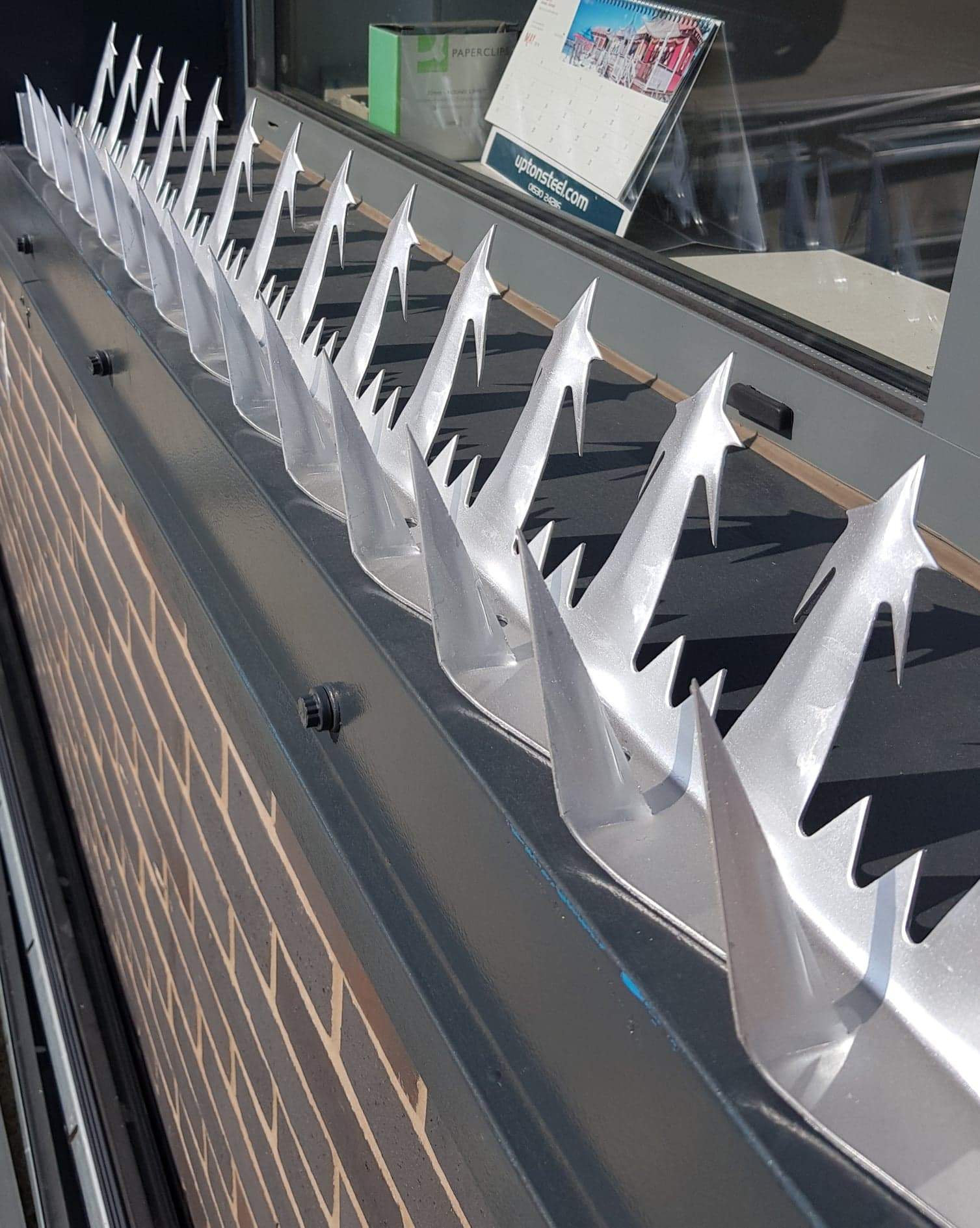 Heavy Duty Galvanised Wall Spikes - 1.25m