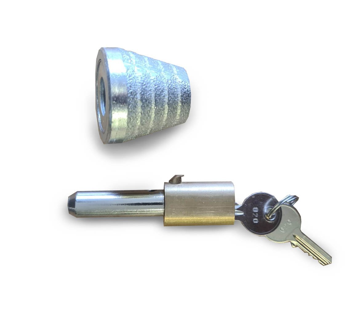Oval Bullet Lock + Casting — Britannia Retail