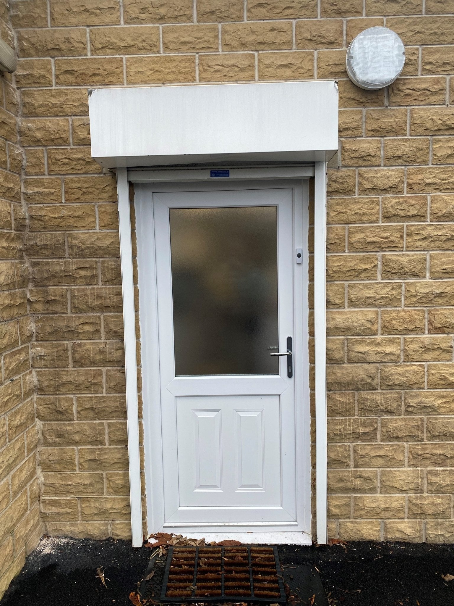 Single Doorway Galvanised Roller Shutter Doors | Britannia Retail