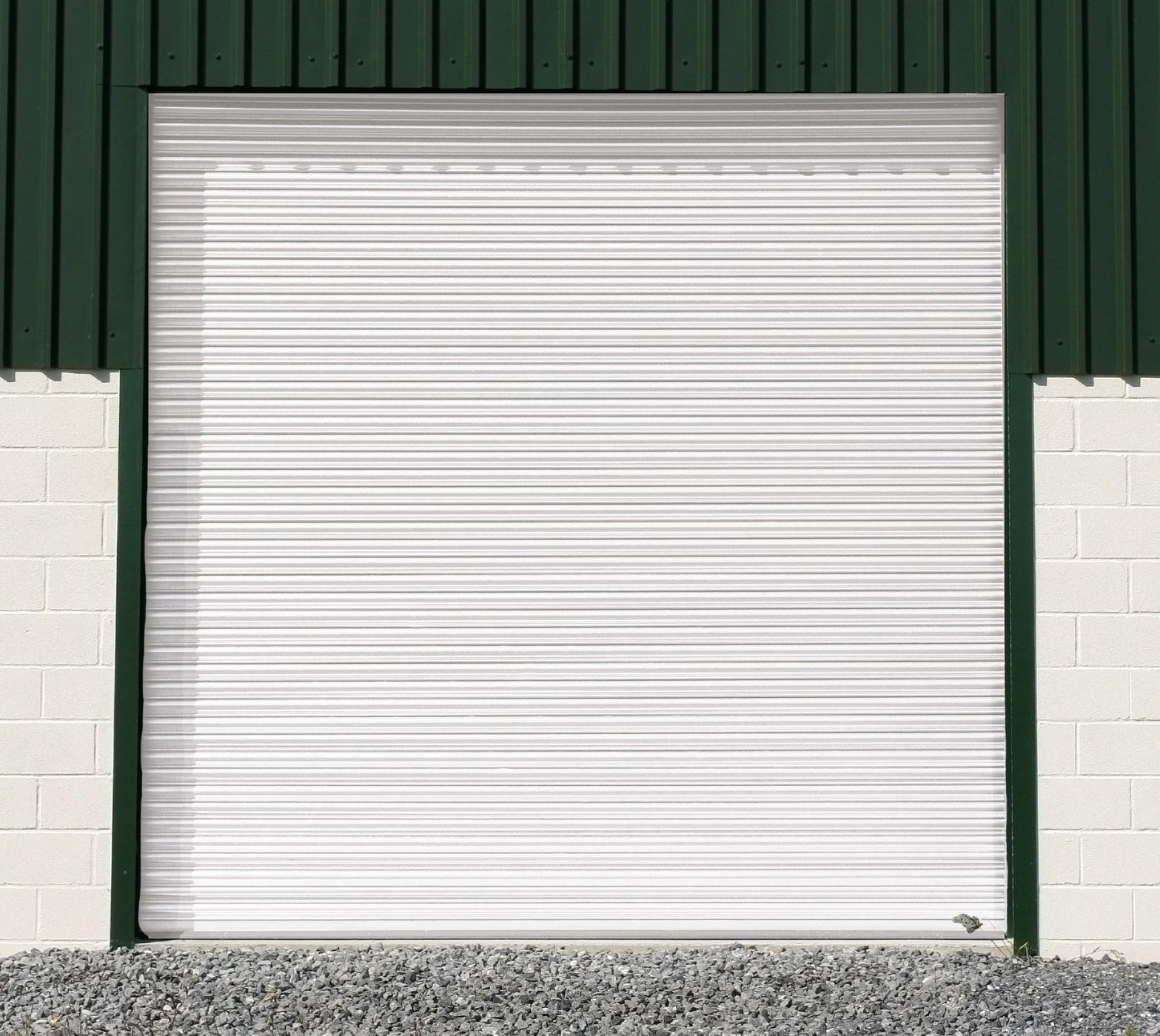 Industrial Steel Roller Shutter (Electric) | Britannia Retail ...